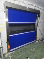 China Modern Style High-Speed PVC Automatic Industrial Doors Roll Up Rapid Shutter Door 304 Stainless Steel Material for Noise Reduction and State-of-the-art Safety for sale