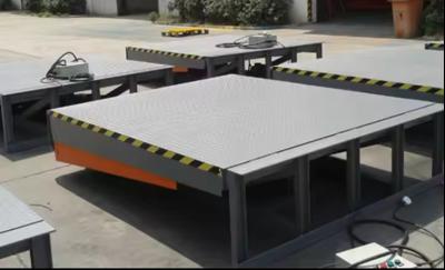 China Dock Door Levelers Workshop Automatic Dock Plate 25000-40000LBS Safe Design Mechanical High-Performance Electric Hydraulic Flexible Loading for sale