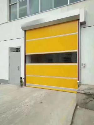 China Insulation and Weather Resistance High Speed PVC Roll Up Rapid Shutter Rolling Zipper Door Modern Style High-Speed PVC Automatic Industrial Doors for Hotels Interior for sale