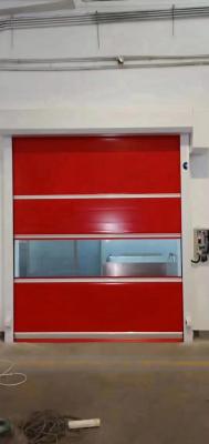China Industrial Electric Automatic High Speed PVC Door Fast Speed Rolling Door 304 Stainless Steel Material for Easy Operation and Durability for sale