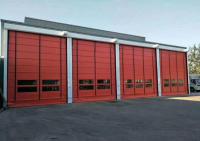 China Factory Price Rapid Industrial PVC Warehouse/factory Interior Weather Resistance High Speed Door 304 Stainless Steel Material Automatic Operation for sale