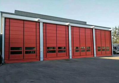 China Factory Price Rapid Industrial PVC Warehouse/factory Interior Weather Resistance High Speed Door 304 Stainless Steel Material Automatic Operation for sale
