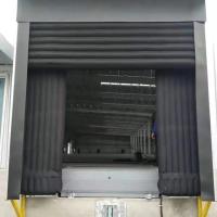China Fastlink EXCELLENT Durable Rectangular Industrial Adjustable Inflatable Insulated Airtight Sealed Dock Shelter Customized for sale