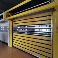 China Security Color Customized Rolling Door Aluminum High Speed Spiral Door Safety and Efficiency for Air Permeability ≤2.0m3/ m2.s for sale