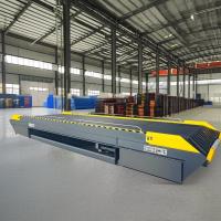 China 25000-40000LBS Safe Design Dock Door Levelers Workshop Automatic Dock Plate with On-site Installation and Safety Curbs for sale