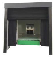 China Excellent Fire Resistance Industrial Adjustable Inflatable Insulated Dock Shelter with Automatic Door Seal PVC Rubber Cold Room Windproof Finished Surface for sale