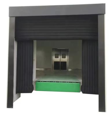 China Excellent Fire Resistance Industrial Adjustable Inflatable Insulated Dock Shelter with Automatic Door Seal PVC Rubber Cold Room Windproof Finished Surface for sale