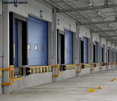 China Fire Station Commercial Sectional Overhead Doors with Automatic Formed Technology Customized Size Factory Logistics Waterproof Steel Warehouse for sale