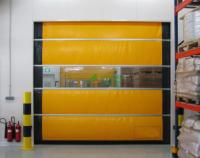 China High Speed PVC Door 304 Stainless Steel Durable and Insulated with duty Steel Structure Automatic Open for Workshop Impact-Resistant Airtight Rapid Foam Filled for sale