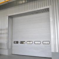 China Steel Commercial Sectional Overhead Doors Fire Station Industrial Sectional Doors Sectional Steel Doors Automatic Formed Manual Automatic Operation for sale
