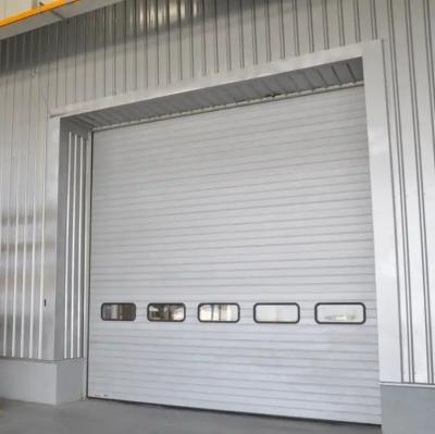 China Steel Commercial Sectional Overhead Doors Fire Station Industrial Sectional Doors Sectional Steel Doors Automatic Formed Manual Automatic Operation for sale