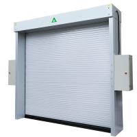 China duty Steel Structure High Speed PVC Roll Up Rapid Shutter Door 304 Stainless Steel Material Customized As Order Durable for sale