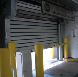China Security Color Customized Aluminum High Speed Spiral Door Safety Efficiency Wind Resistance ≤2.0KNm2 High Speed Rolling Door for sale