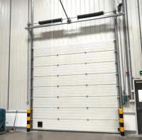 China 50mm-80mm Thickness Insulated Sectional Doors with Polyurethane Foam Insulation and Optional Ventilation for sale