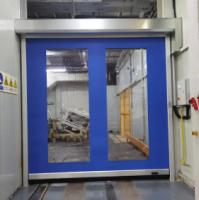 China Factory Direct Sale Noise Reduction High Speed PVC Roll Up Rapid Shutter Door 304 Stainless Steel Material Manual Automatic Operation for sale