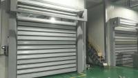 China High Quality Automatic Aluminum Alloy Thermal Insulation Industrial Design High Speed Spiral Door Roll-Up Workshop Door for sale