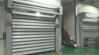 China High Quality Automatic Aluminum Alloy Thermal Insulation Industrial Design High Speed Spiral Door Roll-Up Workshop Door for sale