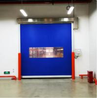 China Modern Industrial PVC Roller Shutter Door Fast Rapid High Speed Anti-Theft Feature Rapid Shutter Door Customized Solutions For Warehouses for sale