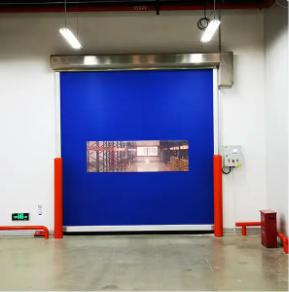 China Modern Industrial PVC Roller Shutter Door Fast Rapid High Speed Anti-Theft Feature Rapid Shutter Door Customized Solutions For Warehouses for sale
