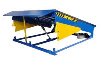 China DESEO Factory 6 Ton Stationary Loading Bridge Container Ramps Dock Door Levelers Workshop Automatic Dock Plate Customizable Deck Height for sale