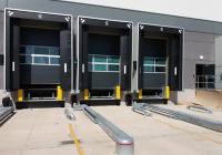 China DESEO Energy-Saving Industrial Adjustable Inflatable Insulated Airtight Sealed Dock Shelter for Workshop Featuring duty Steel Structure for sale