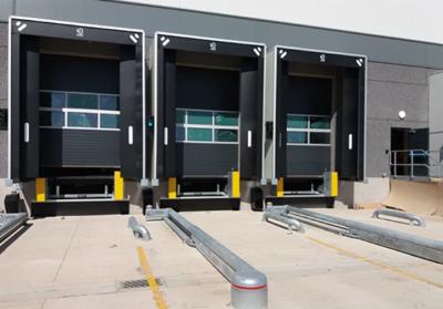 China DESEO Energy-Saving Industrial Adjustable Inflatable Insulated Airtight Sealed Dock Shelter for Workshop Featuring duty Steel Structure for sale