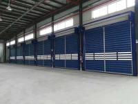 China Electric Side Opening Door Motor Power 0.75KW Aluminum Alloy Insulated High Speed Spiral Door Safety Efficiency Customized As Order for sale