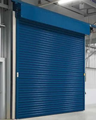 China Aluminum Alloy High Speed Spiral Door DESEO Fast Door Insulated Safety Efficiency Customized As Order for sale