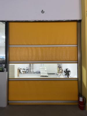 China Modern High Speed PVC Roll Up Rapid Shutter Door 304 Stainless Steel Material Promotion Fast PVC Rolling Door Modern Design for sale