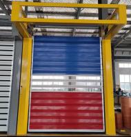 China Hot New Product Custom Size Easy Cleaning Corrosion Resistant Hard High-Speed Spiral Door for Logistics Warehouse for sale