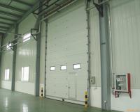 China Rapid Response Industrial Overhead Sectional Door  700N/M2 Anti Wind Pressure for sale
