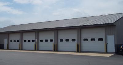 China Polyurethane Overhead Sectional Door Large Sizes Different Lift Way Maximum 6500mm for sale