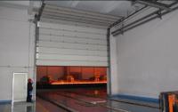 China Color Coated Steel Overhead Sectional Door  1.0 W/M2K Heat Insulation for sale