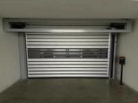 China Powder Coated Industrial High Speed Spiral Door Roll Up Door 220mm Aluminum Slats Extension Springs for sale