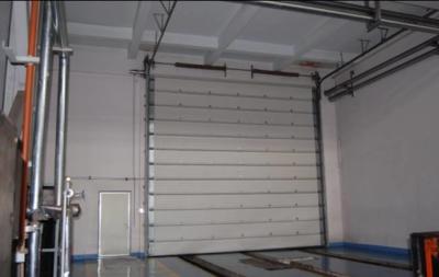 China 0.6mm 48kg/M3 Sandwiches Insulated Sectional Doors EPDM Rubber Sealing for sale