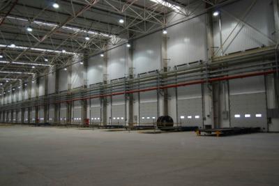 China Anti Wind Insulated Sectional Garage Doors Color Coated Steel / Aluminum Sheets for sale