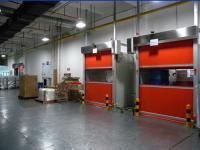 China SS Fast Acting Roller Shutter Doors Large Size Adjustable Opening Speed for sale