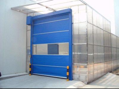 China Automatic Rapid PVC Rapid Roller Doors Radar Sensor Customized Color for sale