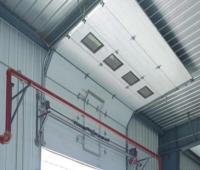 China Custom Insulated Sectional Doors Aluminum Alloy  Garage / Shop Position Wholesale Exterior Factory Manufacturing for sale