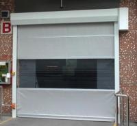 China Indoor Outdoor Rapid Roller Doors High Effective Insulation 900/800N Tearing Strength for sale