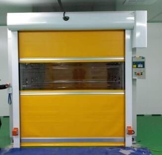 China Firm Structure Rapid Roller Doors High Level Automation Easy Installation for sale