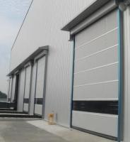 China Industrial Rapid Roller Doors 1.2mm Pvc Stainless Steel Automation Shutter Use temperature 	-30°C- +70°C for sale