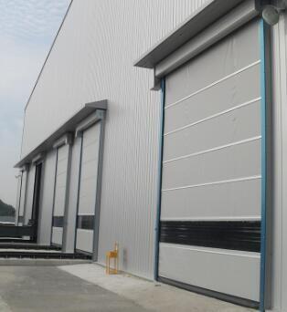 China Industrial Rapid Roller Doors 1.2mm Pvc Stainless Steel Automation Shutter Use temperature 	-30°C- +70°C for sale