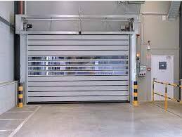 China Industrial Heavy Duty High Speed Roll Up Doors  0.75kw - 5.50kw Motor Power for sale