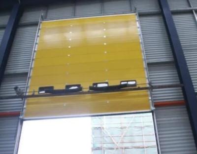 China Finished Insulated Sectional Overhead Doors Remote Electrical / Manual Control for sale