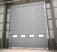 China Industrial Insulated Sectional Doors Partition For House 40mm Overhead Panel for sale