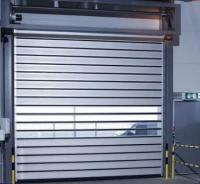 China Industrial  High Speed Spiral Door Heat Preservation For Outdoor Passage for sale
