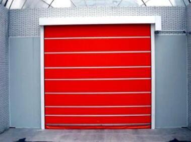 China 380 V 50hz high speed pvc roll up door  color coated galvanized steel material for sale