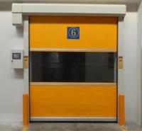 China Automatic PVC Fabric High Speed Performance Fast Acting Rapid Rise Overhead Quick Roll up door for sale