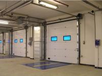 China 50mm-80mm Standard Lift Commercial Sectional Overhead Doors for sale